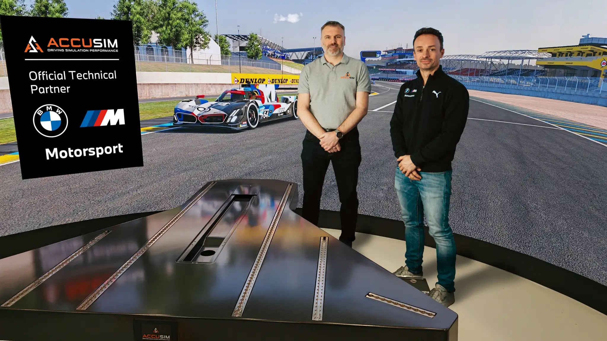 AccuSim becomes Official Technical Partner of BMW M Motorsport for motorsport simulation